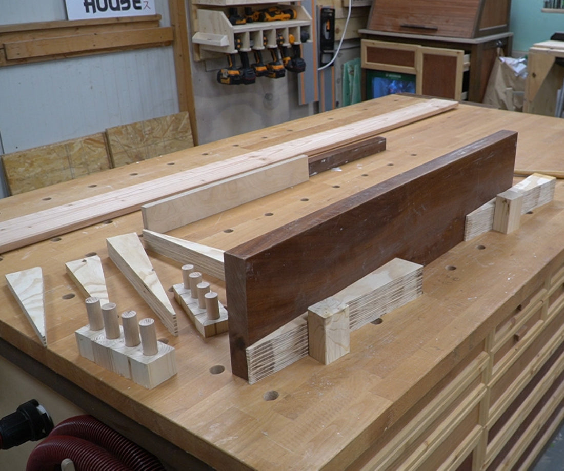 Werkbank Spannsystem (Bauplan) – Frank's Shed